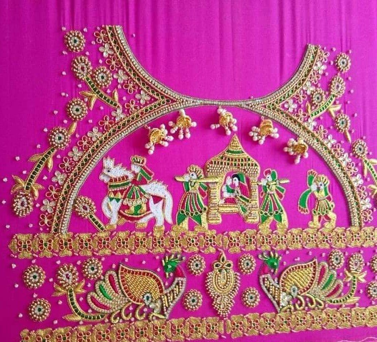 Aari Embroidery class in Trichy | Love Queens Aari Work
